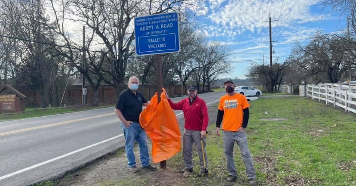 Sonoma County debuts Adopt a Road program with… | Zero Waste Sonoma